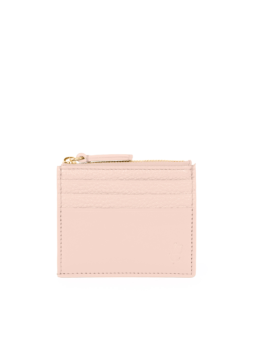 Slender Card Holder Mammut And Nappa Cuoio Blush Pink