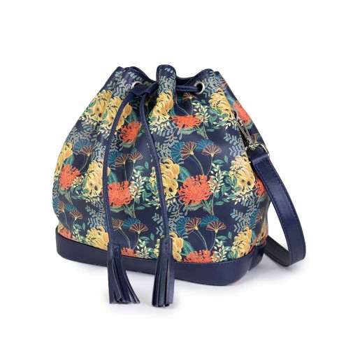 Drawstring Bucket Bag - Floré Tobacco